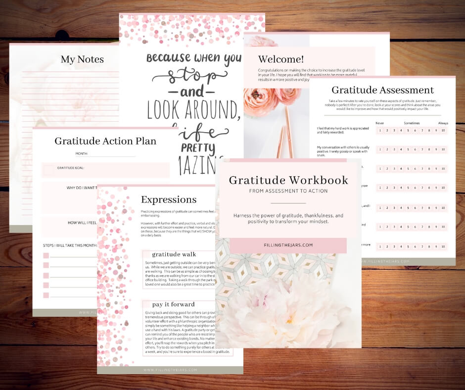 Gratitude Workbook: printable *digital product* – Julie Hage